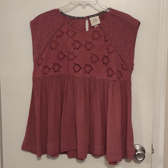 Knox Rose | Tops | Knox Rose Short Sleeve Blouse | Poshmark
